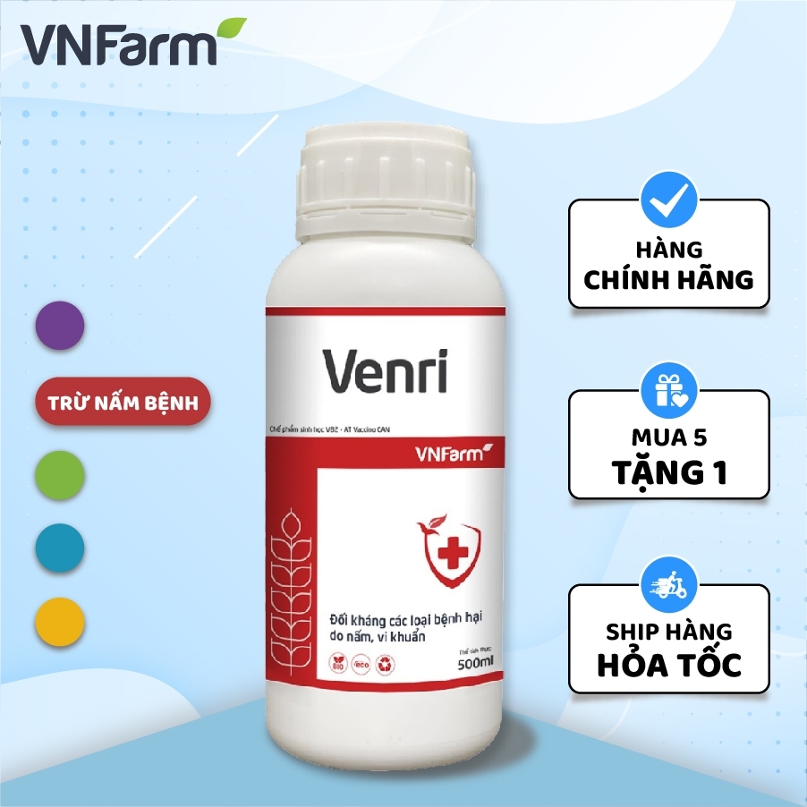 Venri VNFarm - Đối kháng các loại bệnh hại do nấm, vi khuẩn | Shopee ...