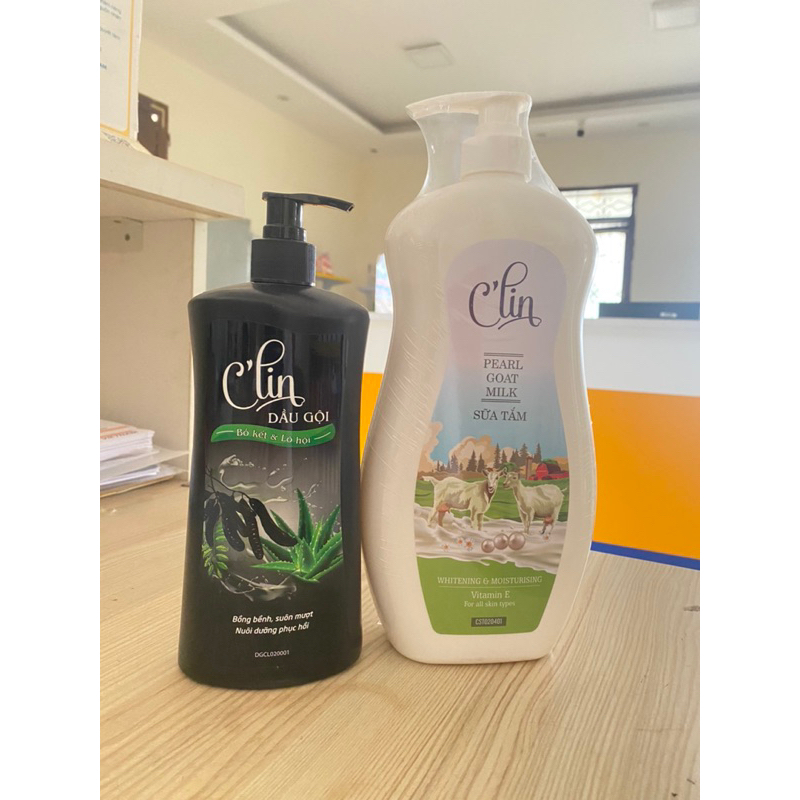 COMBO DẦU GỘI SỮA TẮM C'LIN | Shopee Việt Nam