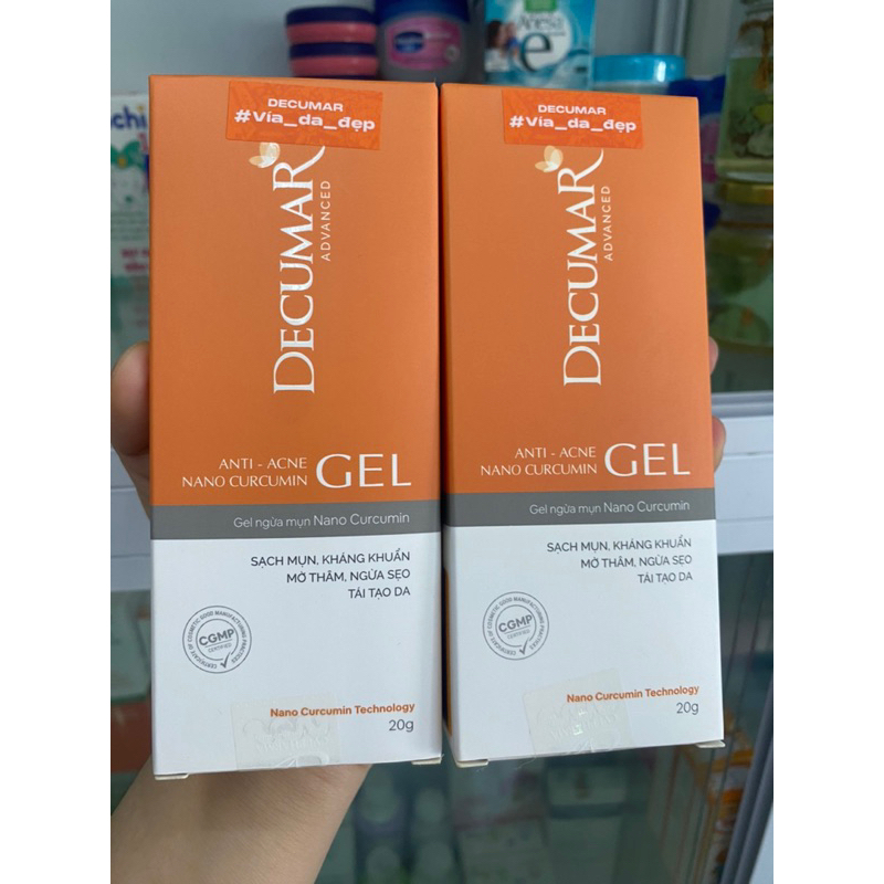Gel Decumar kem nghệ (tuýp 20g) | Shopee Việt Nam
