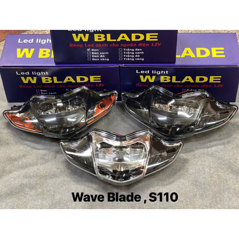 pha đèn led 2 tầng s110 , wave blade bh 12 tháng | Shopee Việt Nam