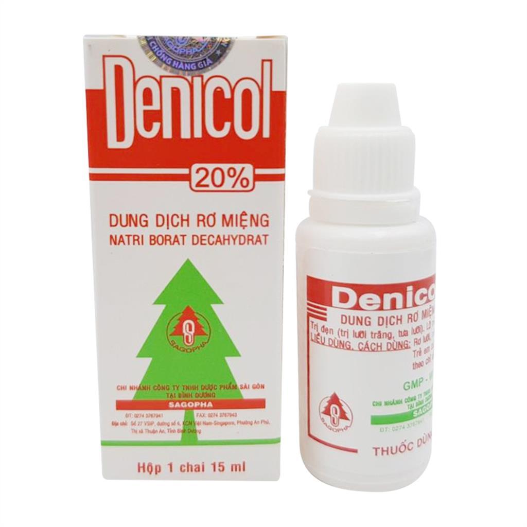 Dung dịch rơ miệng và làm slime cho bé Denicol | Shopee Việt Nam