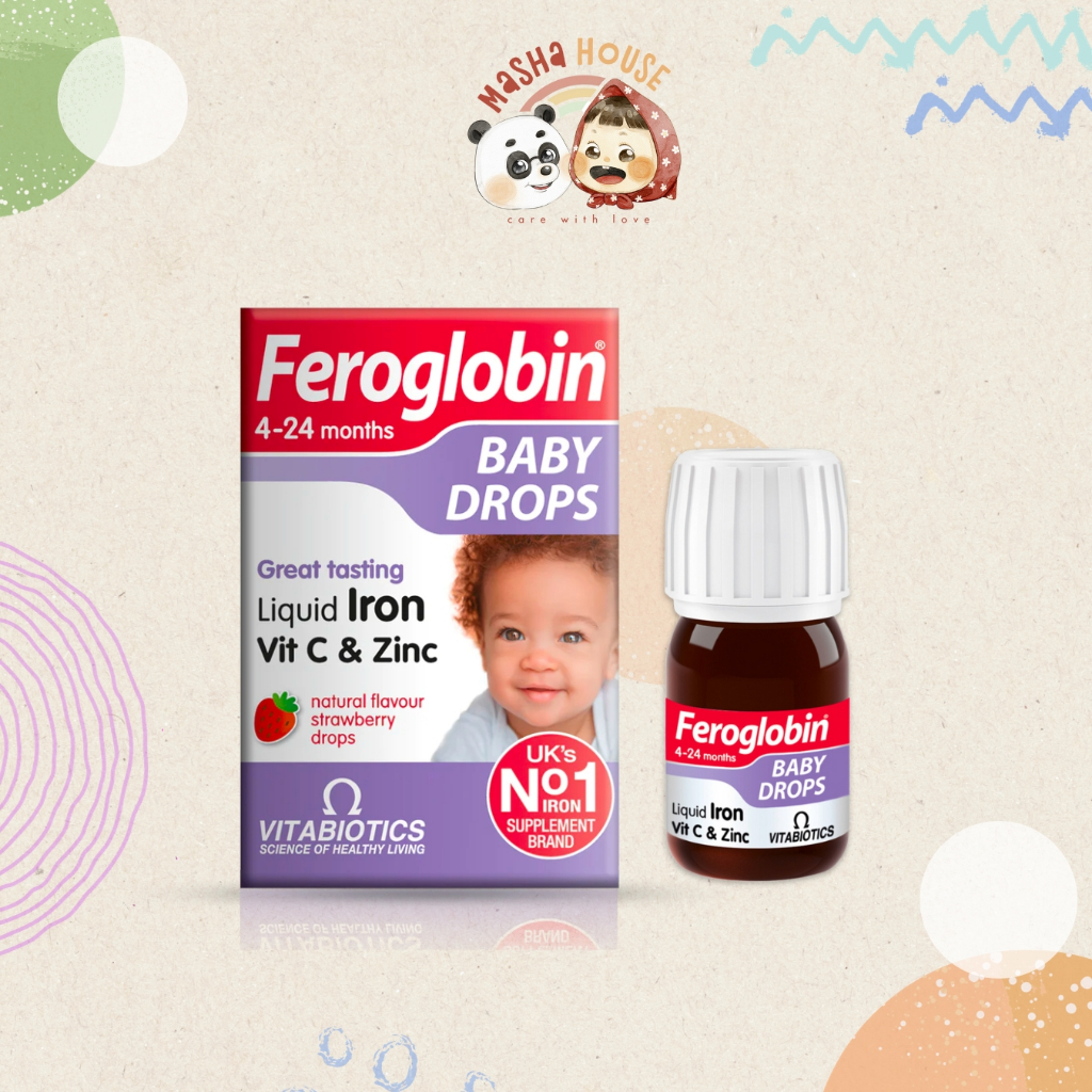 Sắt Feroglobin Baby Drops Dành Cho Bé Từ 4 Tháng Trở Lên | Shopee Việt Nam