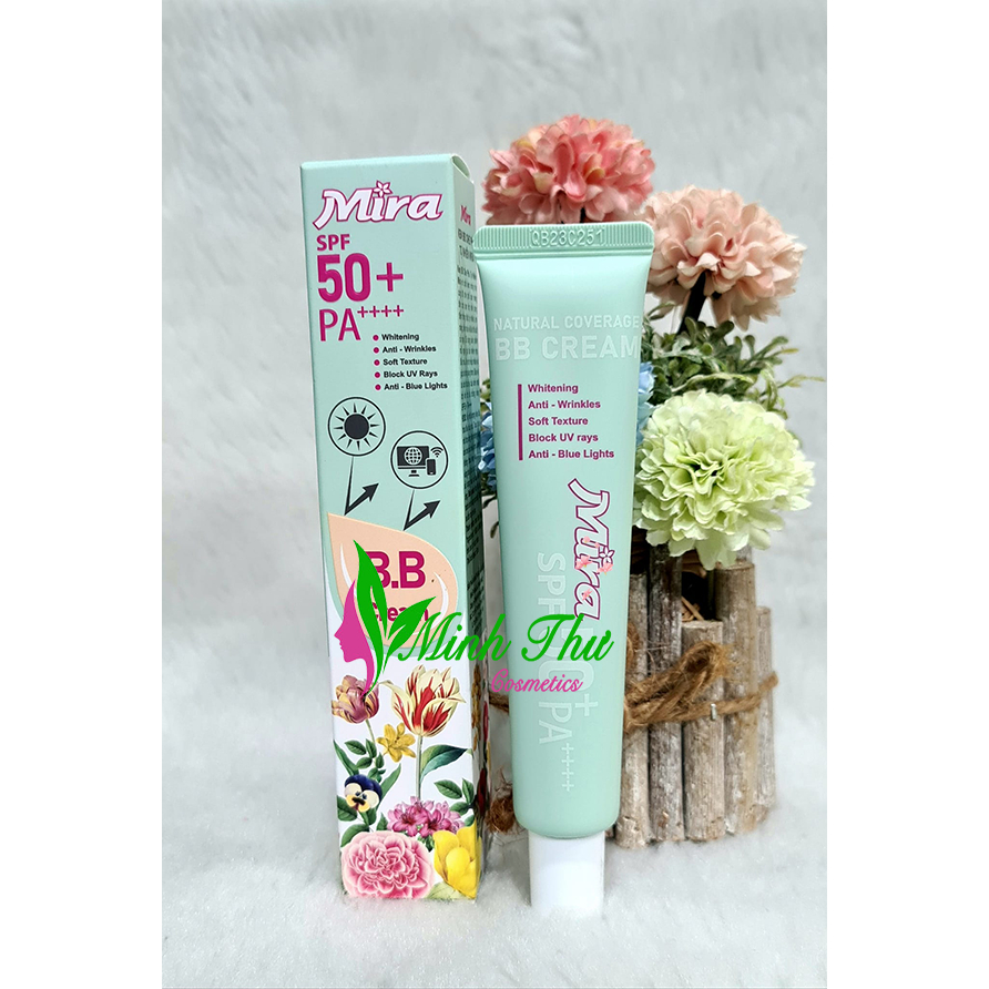Kem nền BB chống nắng Mira Natural Coverage Cream SPF50+PA++++ Hàn Quốc ...
