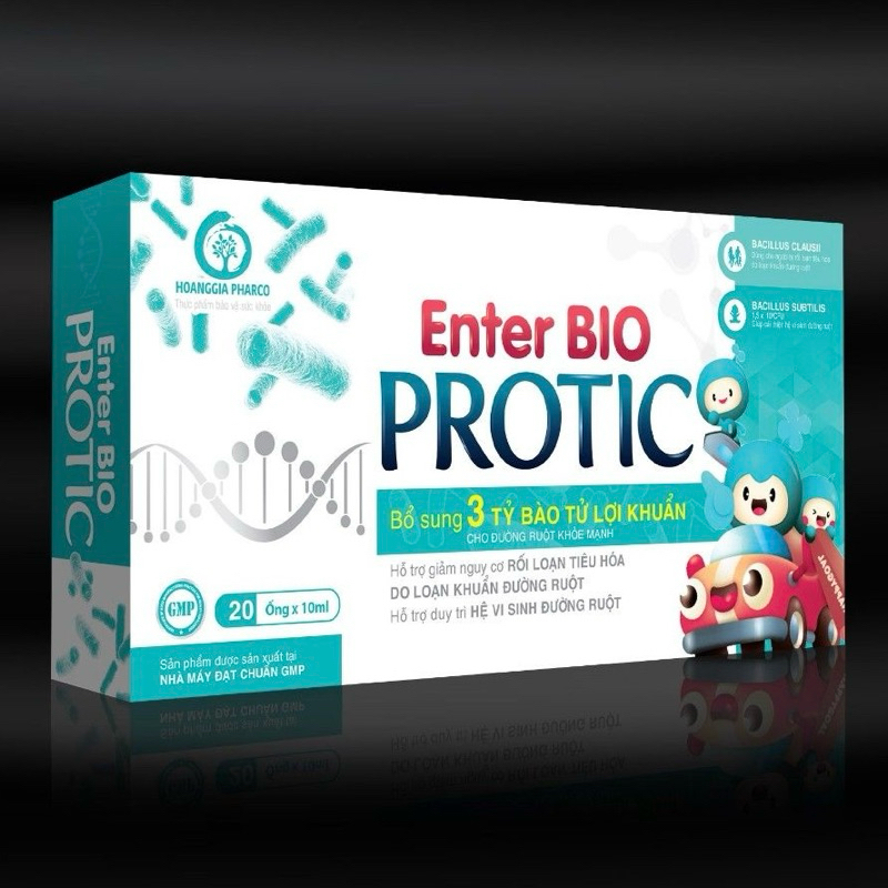 Men Vi Sinh ENTER BIO PROTIC, Giúp bổ sung lợi khuẩn , cải thiện hệ vi ...