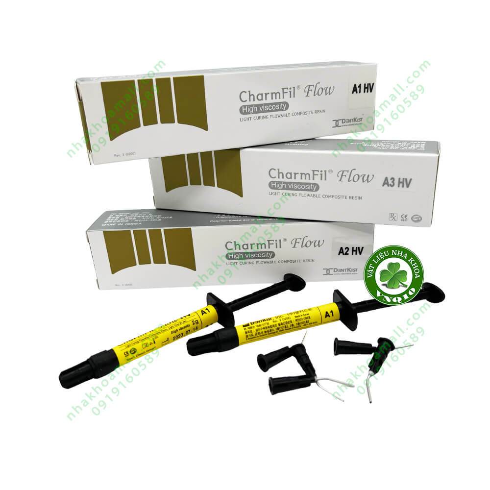 Composite lỏng che cùi Hàn Quốc Charmfil Flow - Tuýp 2g | Shopee Việt Nam