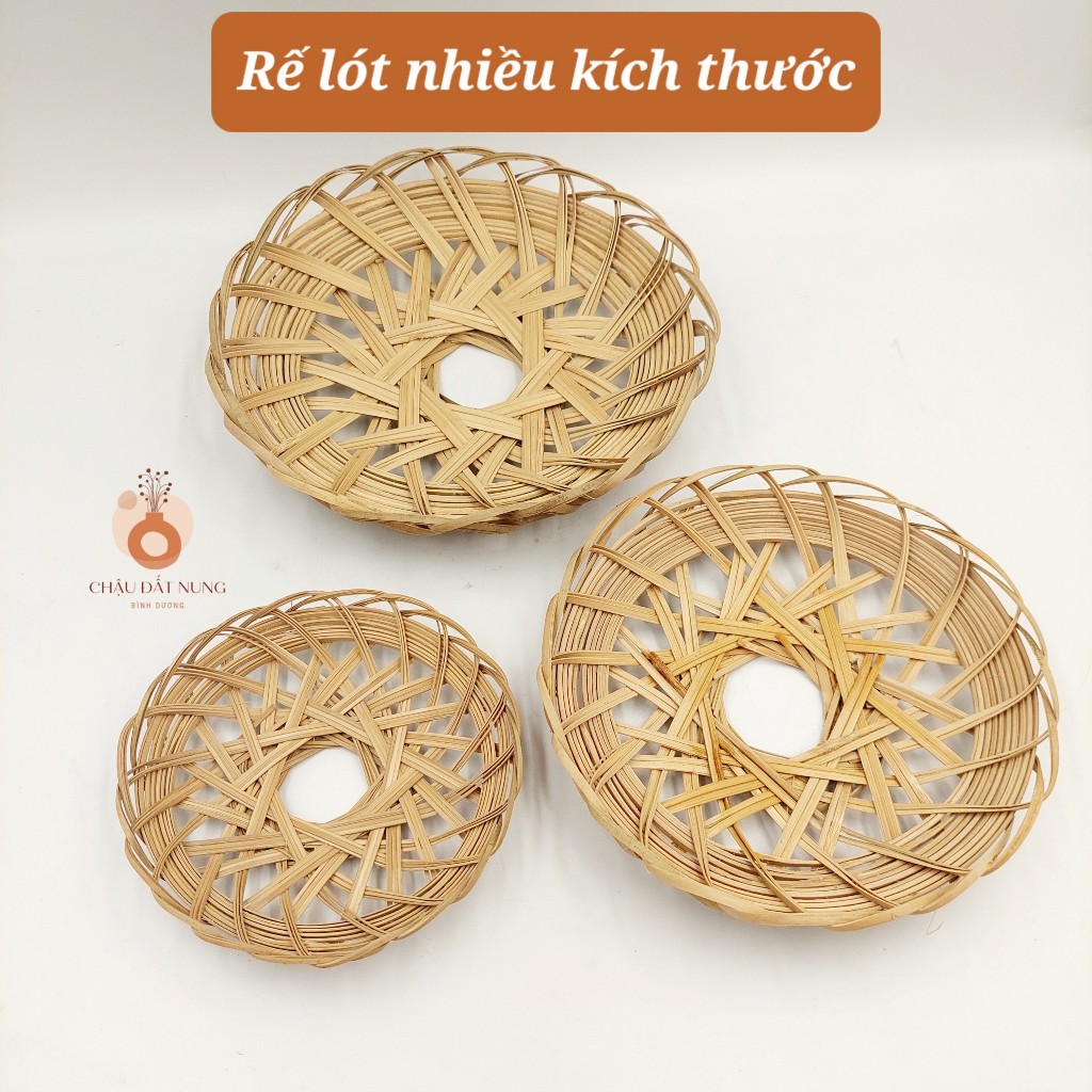 Rế tre lót nồi, rế tre lót niêu cơm, rế lót niêu đất nhiều kích thước ...