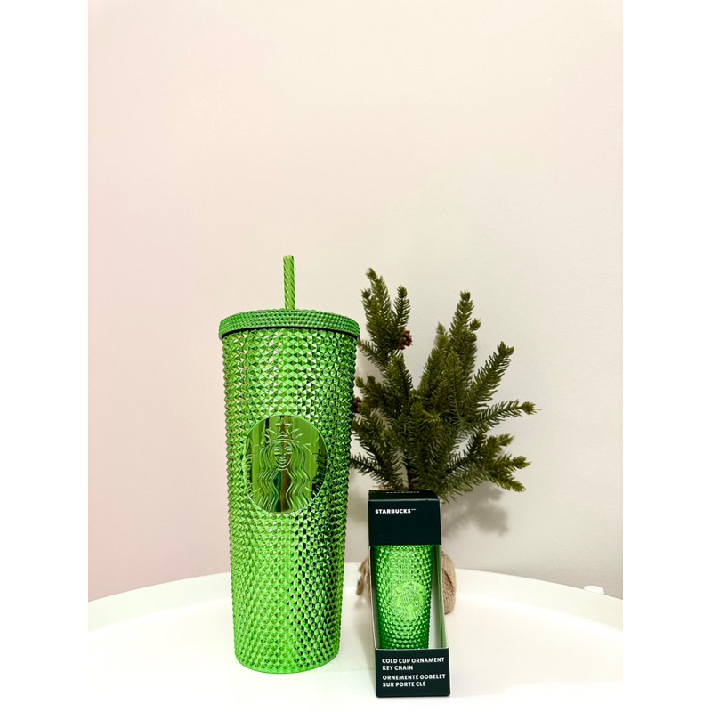 Starbucks Green Metallic Bling Plastic Cold Cup (24Oz/710ml) | Shopee ...