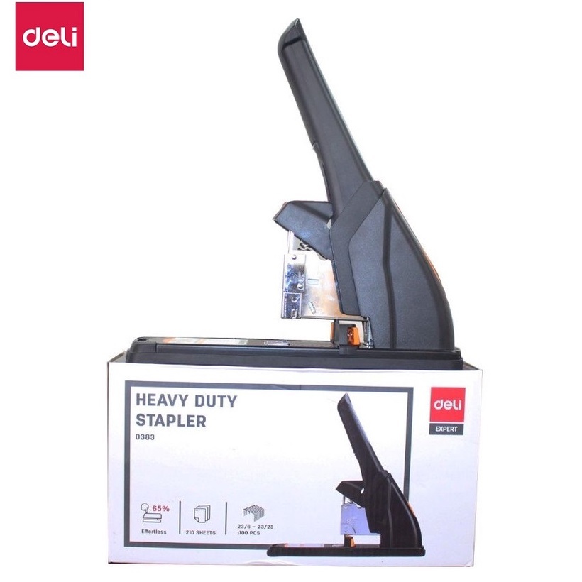 Dập ghim đại trợ lực 210 tờ Deli 0383 / Bấm kim Deli E0383 sử dụng ...