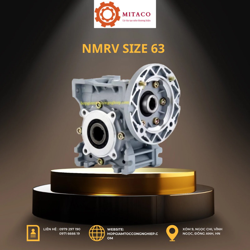 Hộp giảm tốc NMRV 063 Hộp số NMRV 063 | Shopee Việt Nam