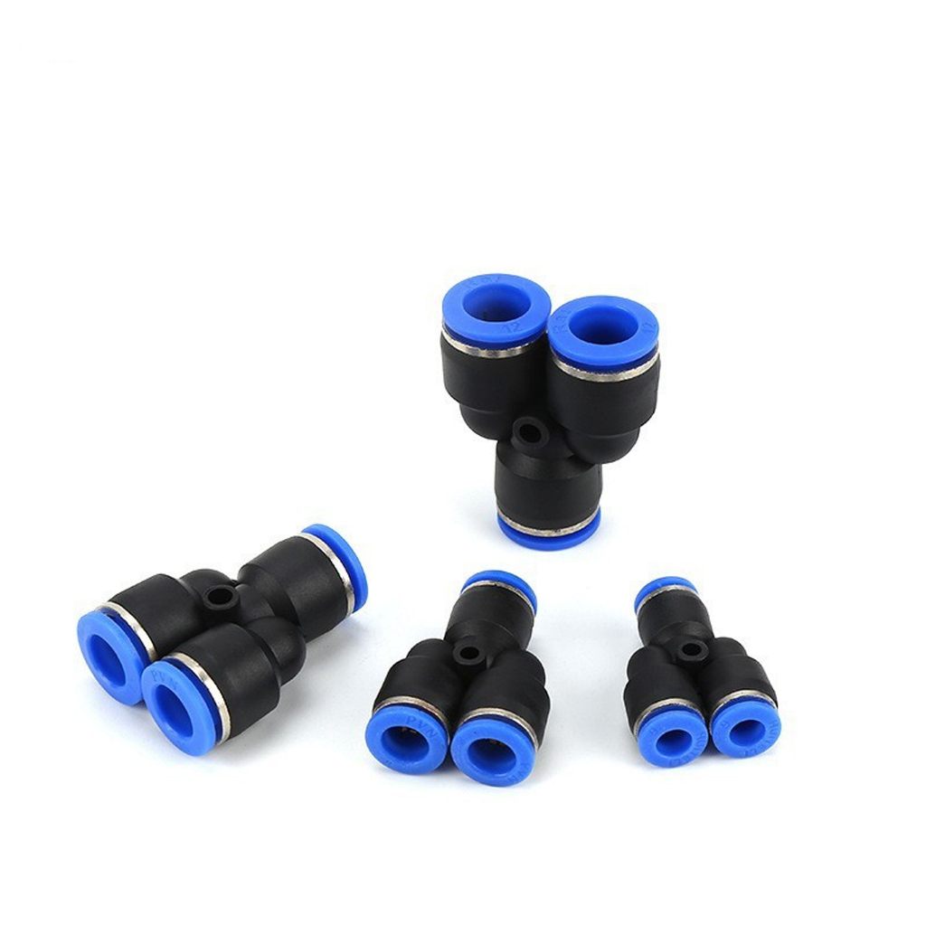 Cút nối nhanh khí nén PY - Đầu nối khí nén PY - Đầu nối chữ Y - Cút nối chữ Y PY4/ PY6/ PY8 ...