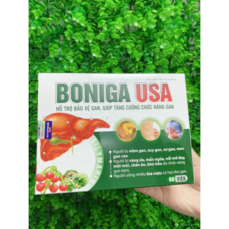 hỡ trợ bổ gan Boniga USA | Shopee Việt Nam