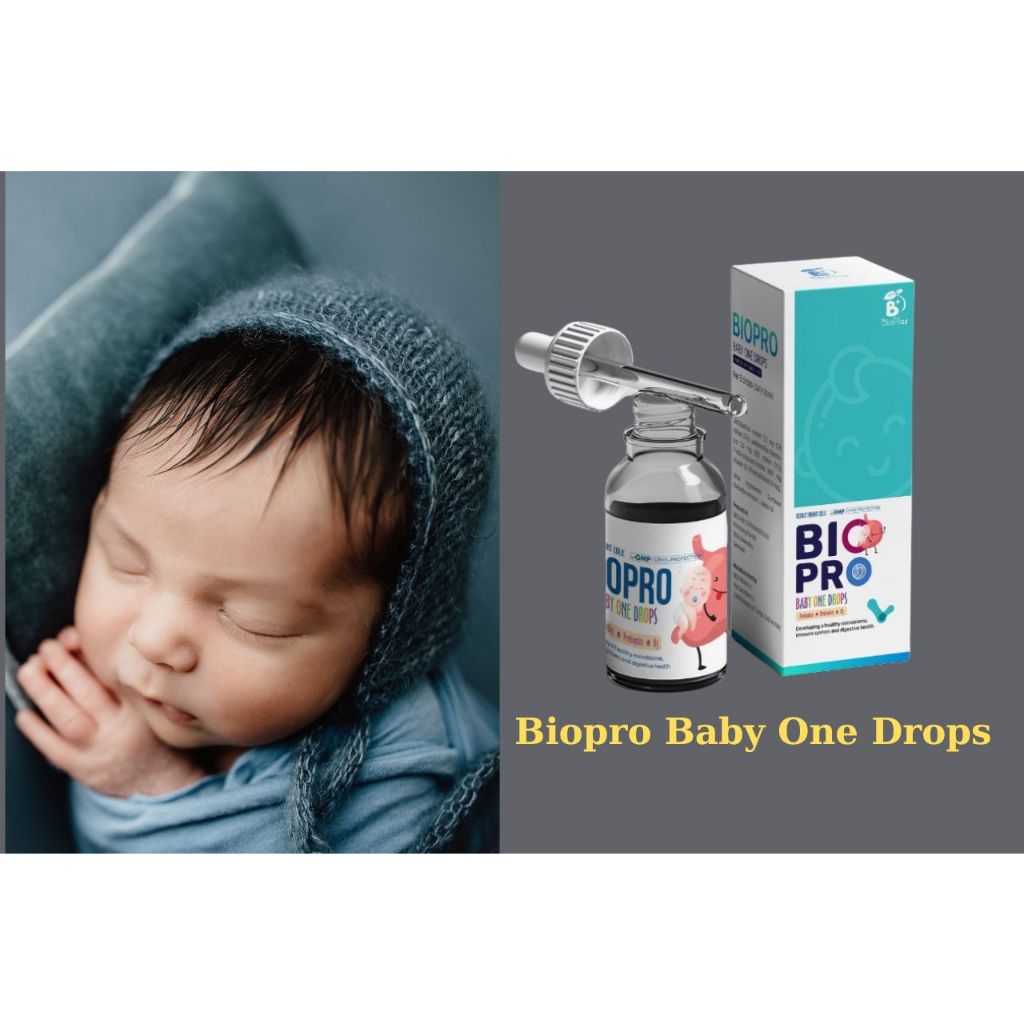 Biopro Baby one Drops - 250 triệu lợi khuẩn - chất xơ - D3 | Shopee ...