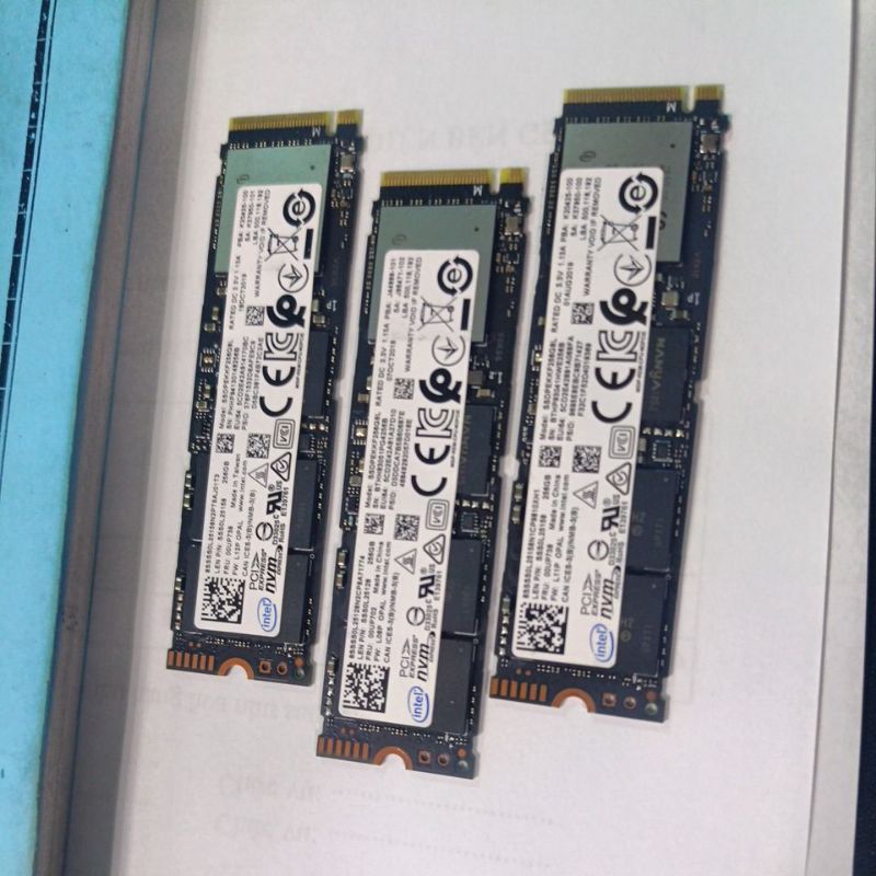 Ổ cứng SSD Intel Pro 7600p series PCIe NVMe 256GB SSDPEKK256G8L ...