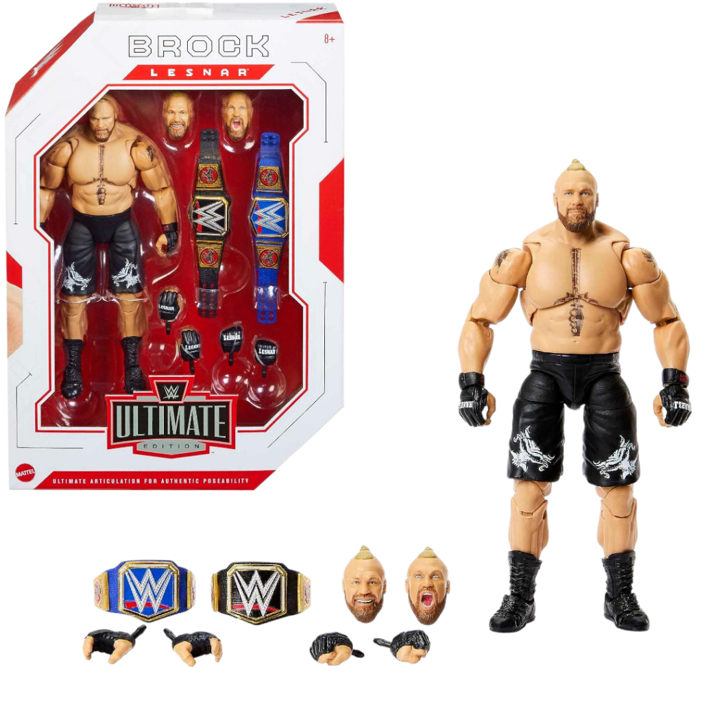 Mô hình nhân vật WWE Brock Lesnar Ultimate Edition 15 Chính Hãng Mattel | Shopee Việt Nam