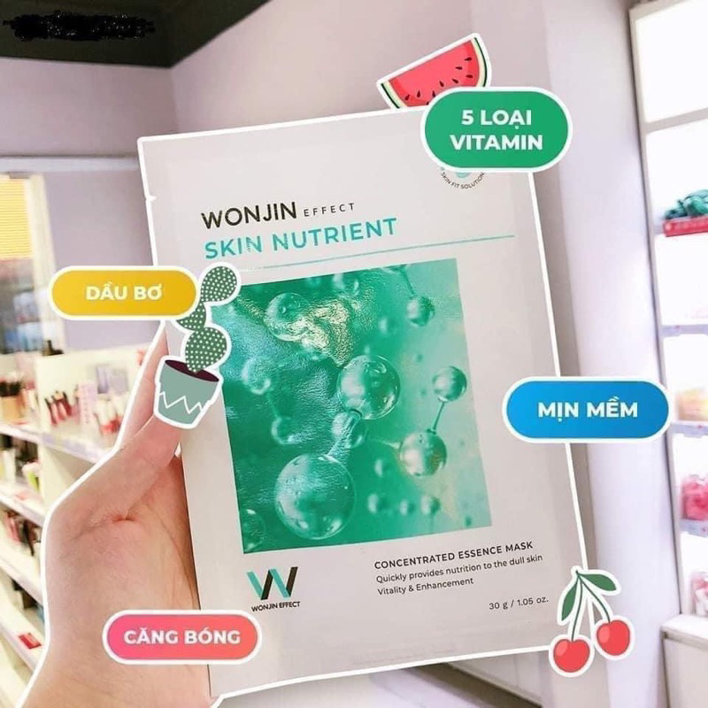 Mặt nạ Wonjin Effect Skin Fit Solutions hộp 14 miếng | Shopee Việt Nam