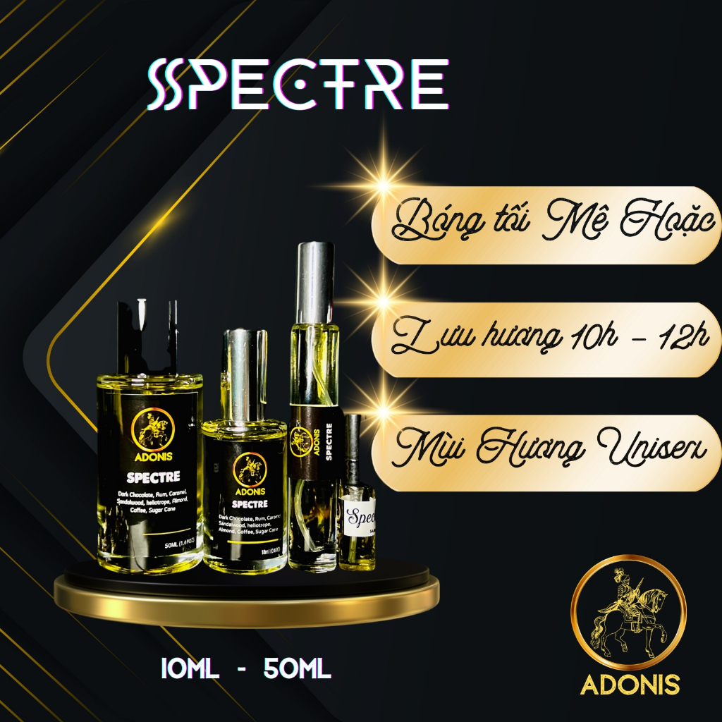 Nước hoa Adonis Spectre - Bóng tối bí ẩn | Shopee Việt Nam