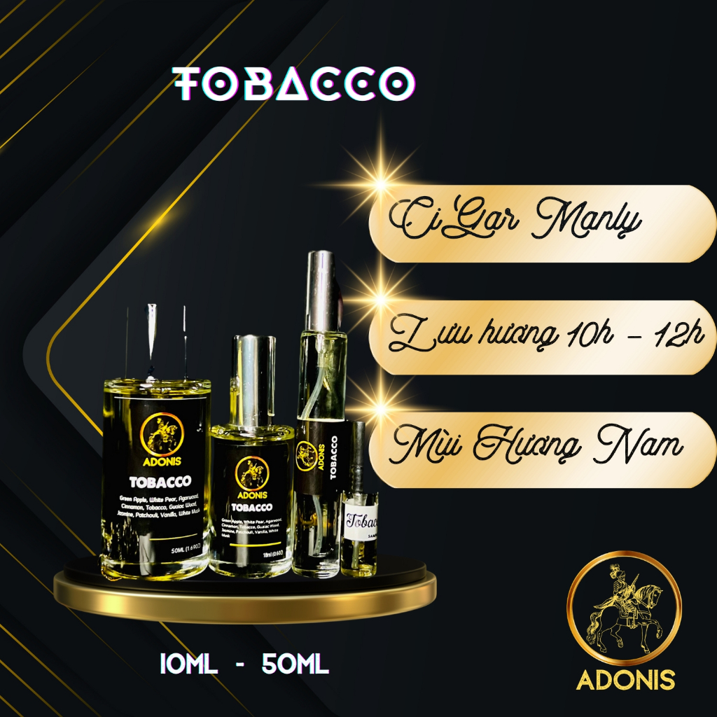 Nước Hoa Adonis Tobacco 50ml - Mùi Cigar gây nghiện | Shopee Việt Nam