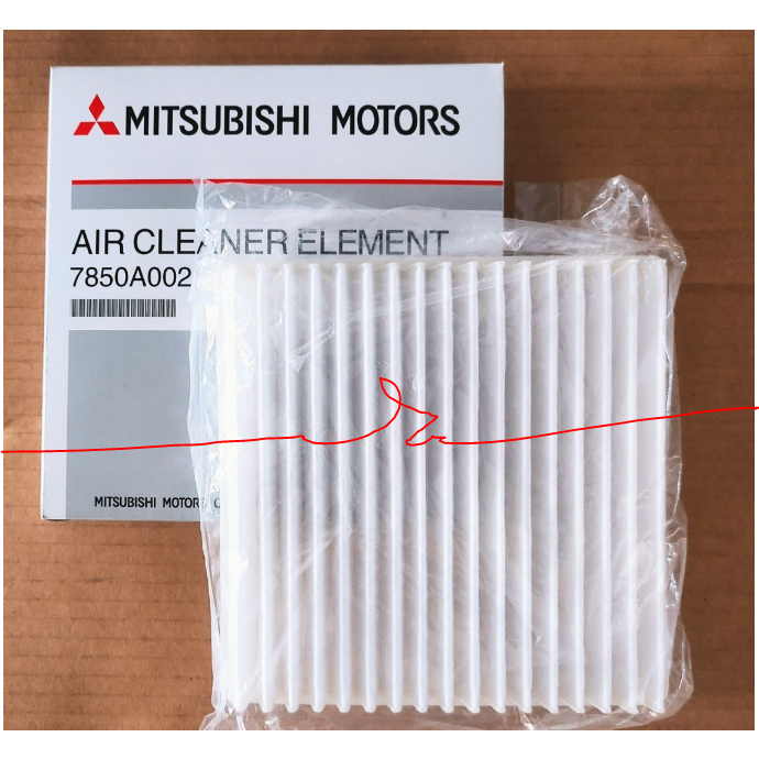 Lọc gió điều hòa, máy lạnh (Viền Nhựa) xe Xpander, Attrage, Mirage. OEM ...