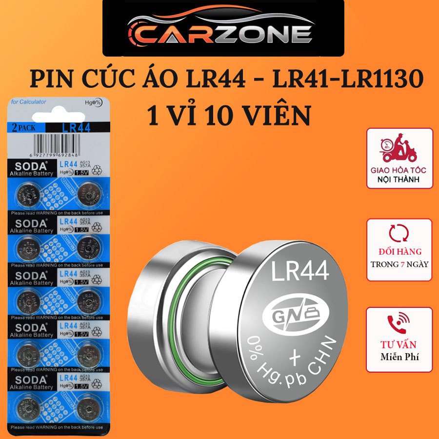 Pin Cúc Áo AG13 LR44 - AG3 LR41 - AG10 LR1130 Dung Lượng 1.5V,Thay Co ...