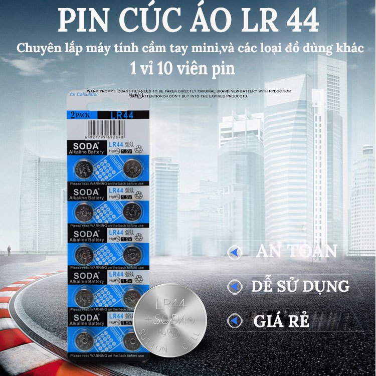 Pin Cúc Áo AG13 LR44 - AG3 LR41 - AG10 LR1130 Dung Lượng 1.5V,Thay Co ...
