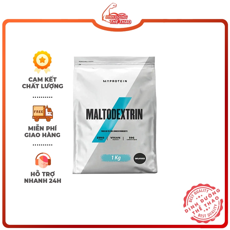 [GIÁ TỐT NHẤT] MYPROTEIN MALTODEXTRIN CARBS 1KG | Bổ Sung Tinh Bột Giúp ...