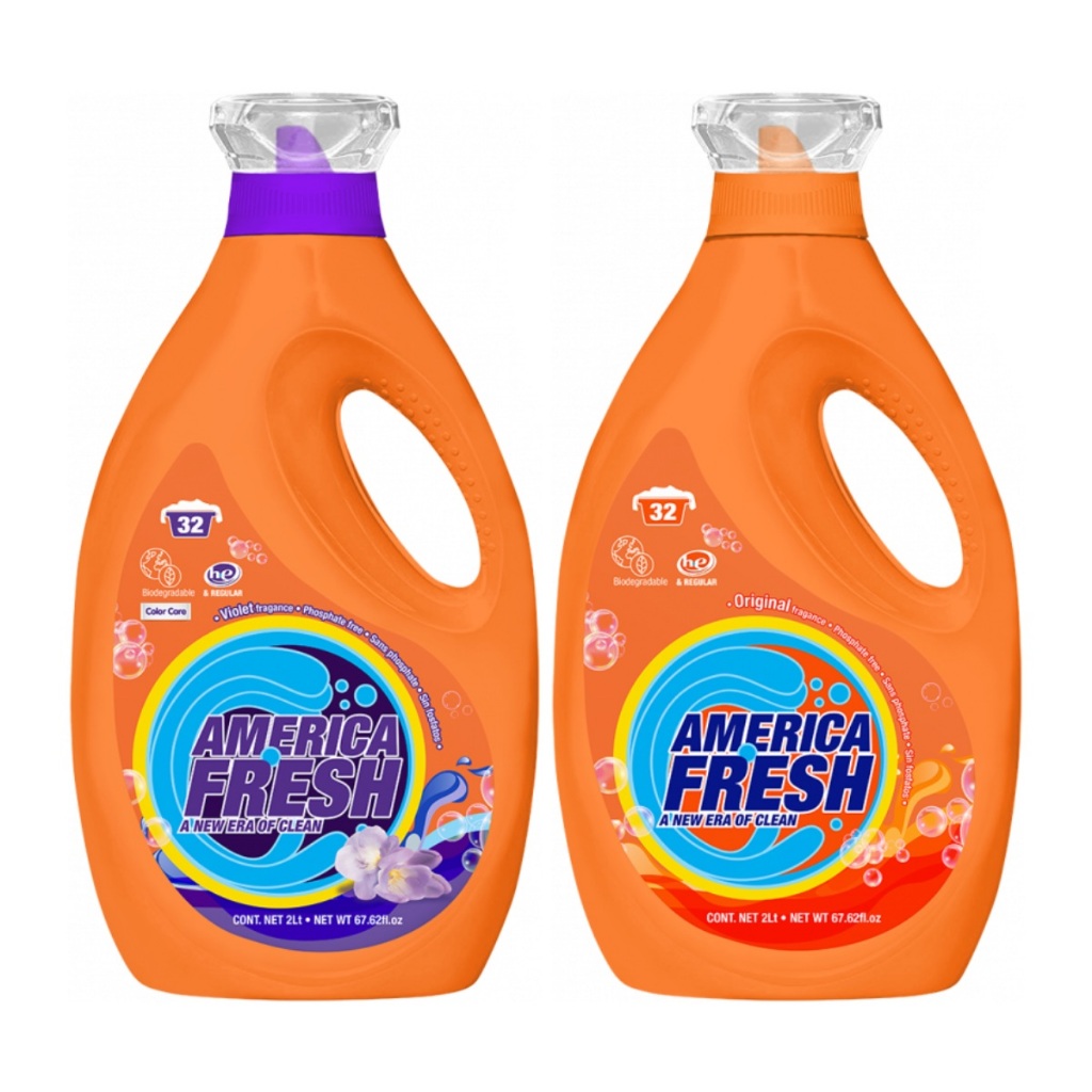Nước giặt American Fresh chai 2L Mỹ | Shopee Việt Nam