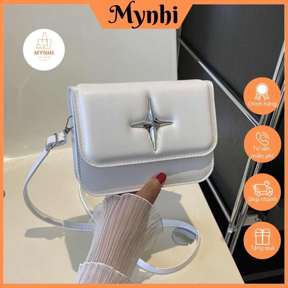 [mã 5mini6 Giảm 30k đơn 99k] Túi đeo Chéo Túi Kẹp Nách Nữ Da Trơn Bóng