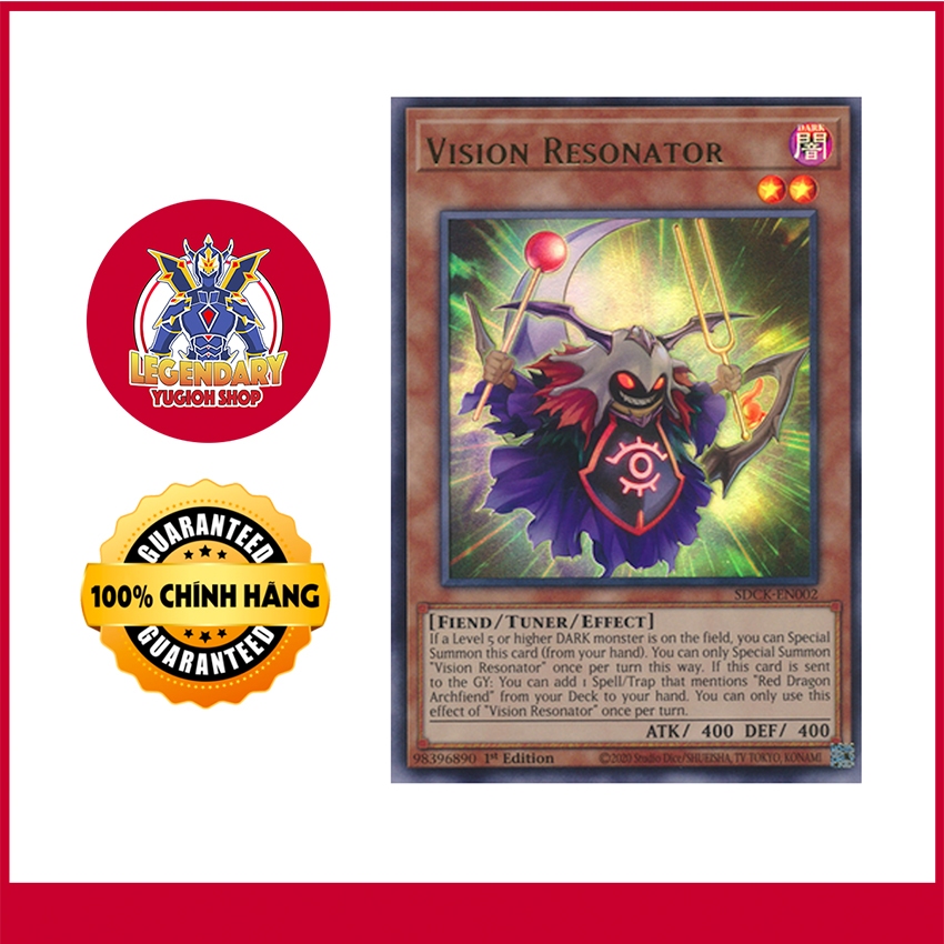 [Thẻ Bài Yugioh Chính Hãng] Vision Resonator | Shopee Việt Nam
