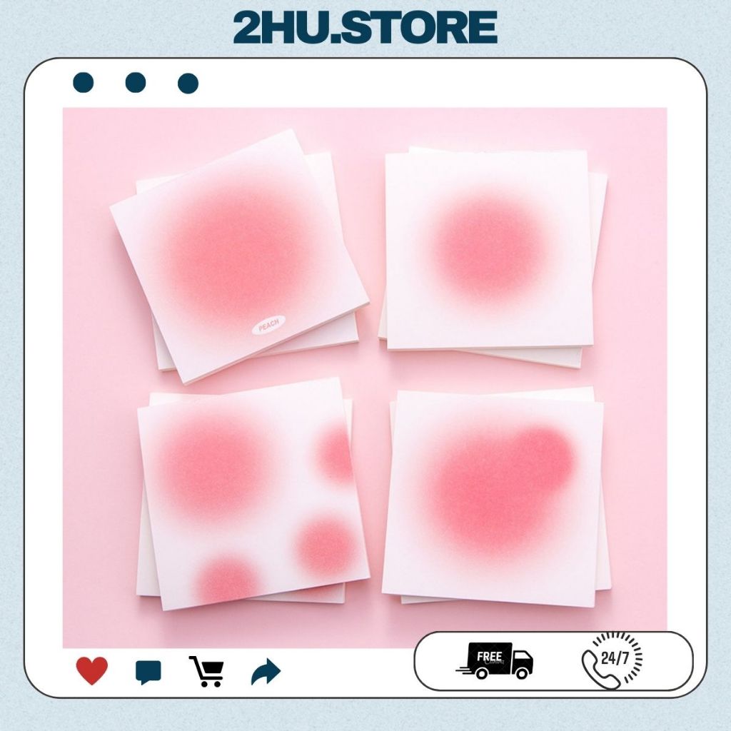 Set 50 tờ giấy gấp hạc hình vuông màu hồng loang hình siêu xinh dễ ...