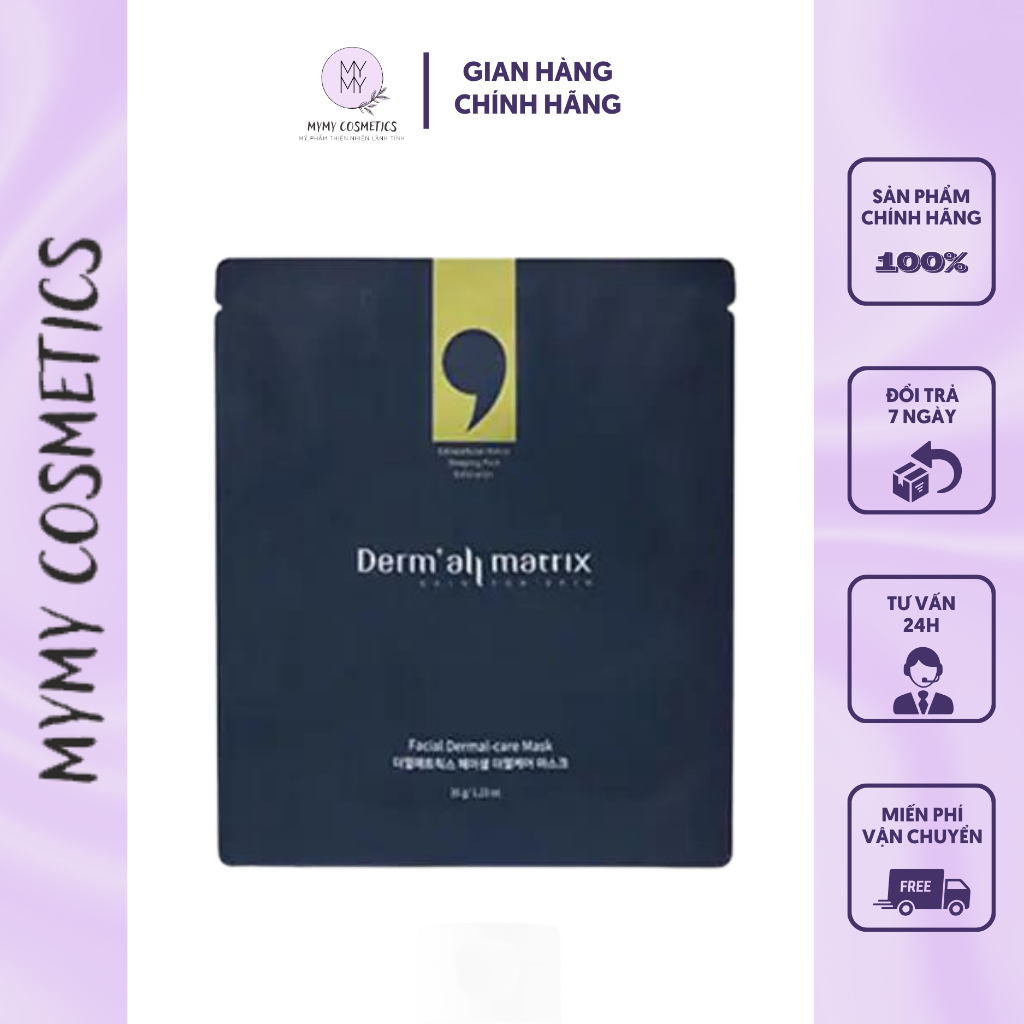 Mặt Nạ Thạch Derm All Matrix Facial Dermal Care Mask Giúp Trẻ Hóa, Nâng ...