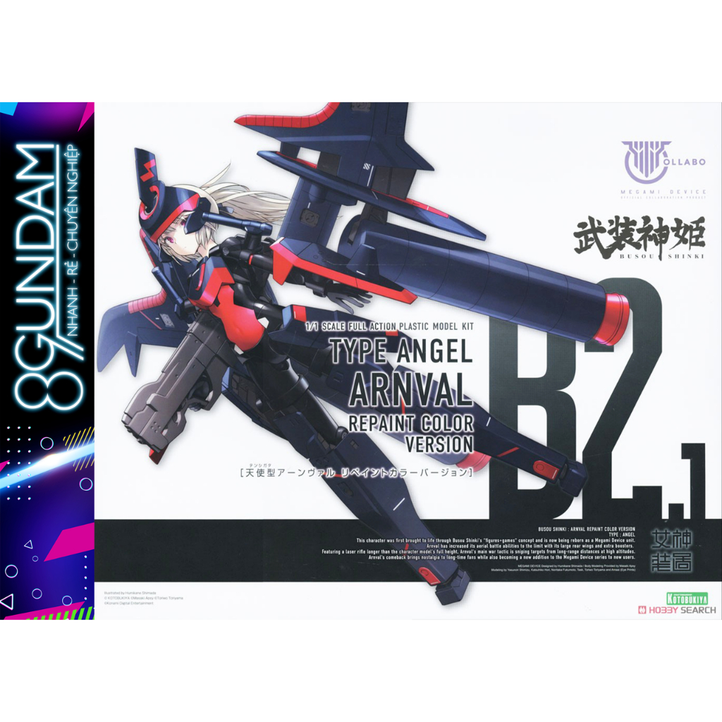 Mô Hình Lắp Ráp Megami Device Type Angel Arnval Repaint Color Version ...