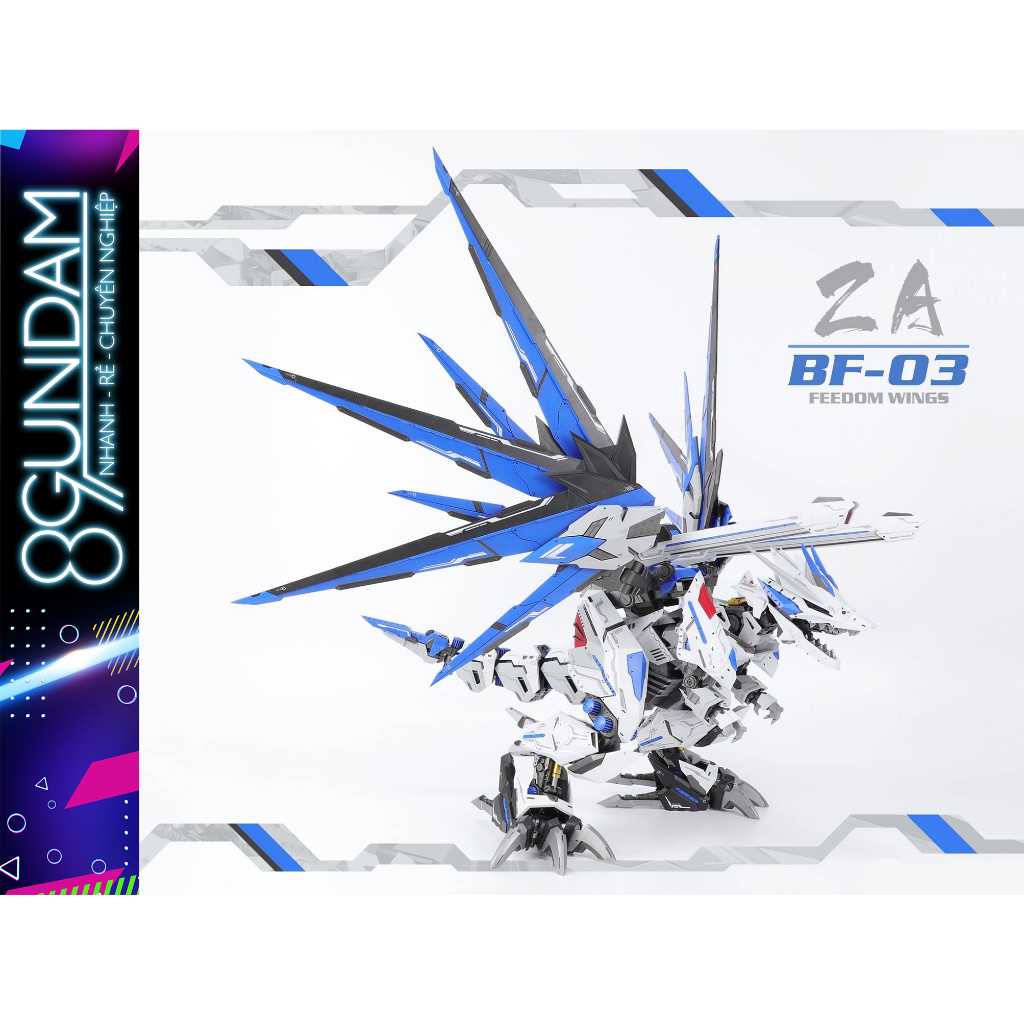 Mô Hình Lắp Ráp 1/72 ZOIDS BF-03 Freedom Wings (tặng kèm decal nước ...
