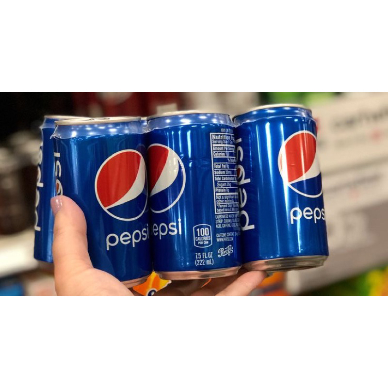 [Combo 6 lon] Pepsi mini * 160Ml Pepsi mini Nhật bản 160ml * 30 lon ( DATE 10/2024) | Shopee ...