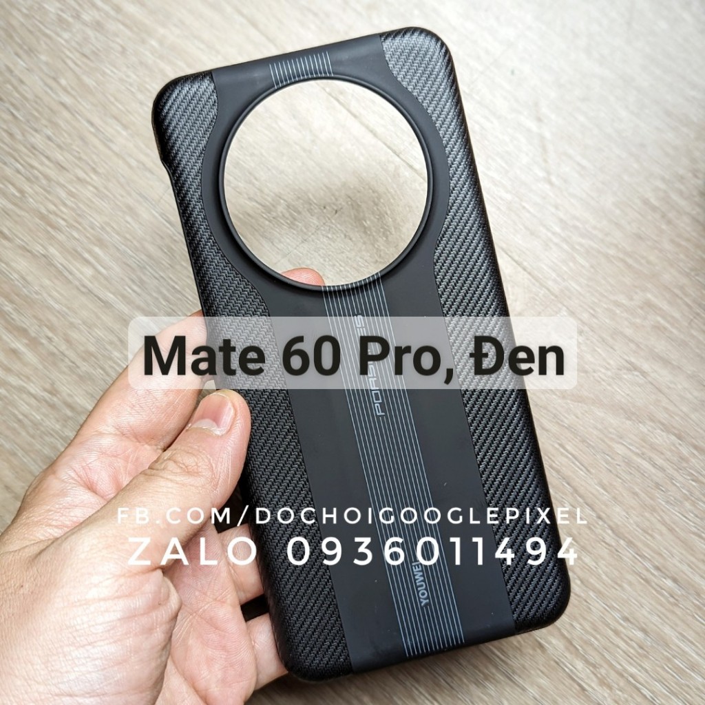 [Vân Carbon] Ốp lưng PC cao cấp Porsche Design Huawei Mate 60 Pro / 50 ...