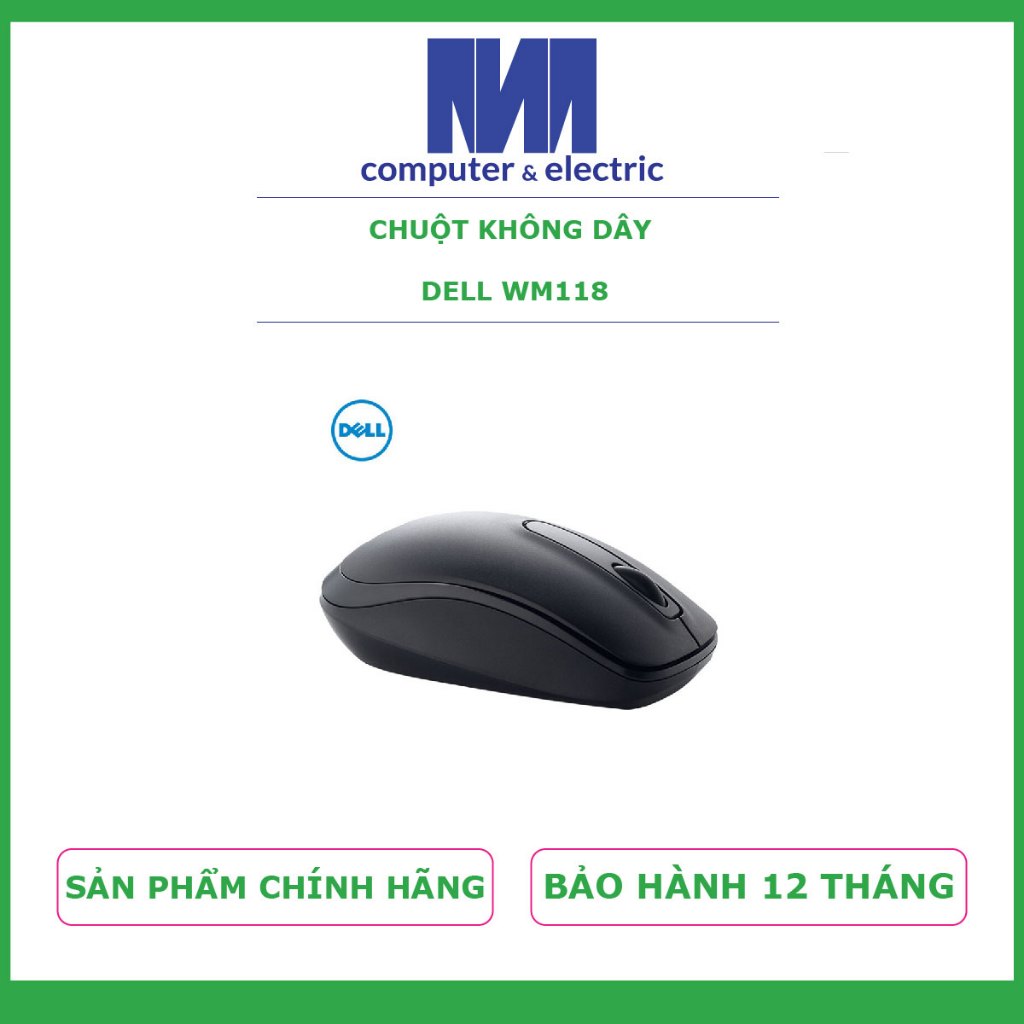 Chuột Không Dây DELL WM118 | Shopee Việt Nam