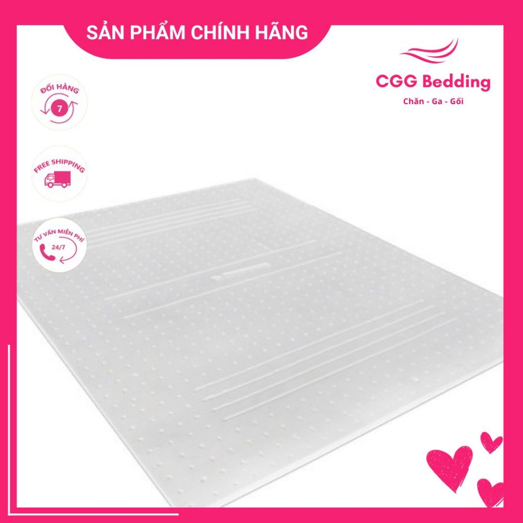 Nệm Topper Cao Su Non CGG Bedding | Shopee Việt Nam