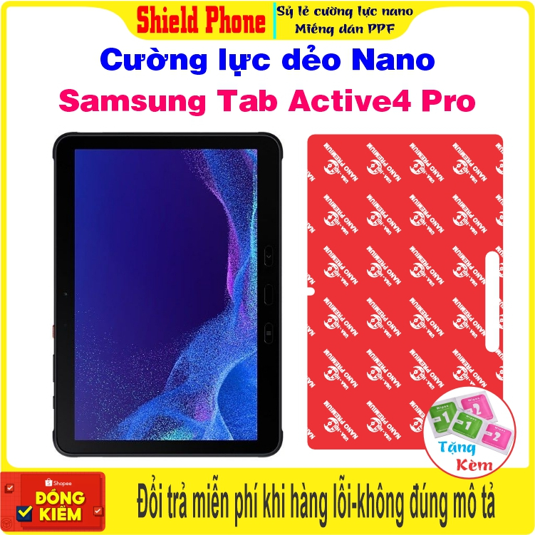 Cường lực dẻo bảo vệ màn hình Samsung Tab Active4 pro (Active 4pro ...