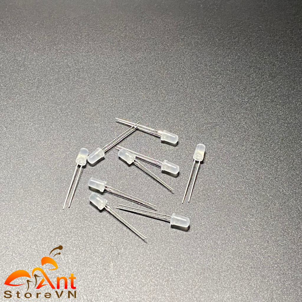 Đèn Led 5mm Chiếu Sáng Cho Kiến Dây Điện Điện trở | Shopee Việt Nam