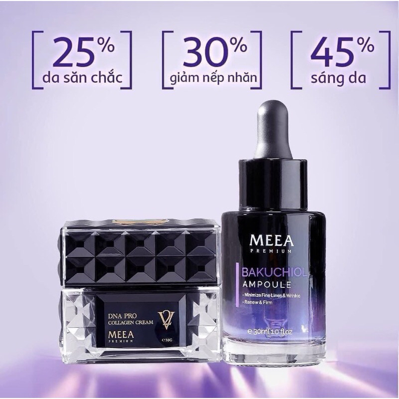 [ BỘ LỚN ] COMBO KEM FACE CÁ HỒI MEEA VÀ TINH CHẤT BAKUCHIOL MEEA ...