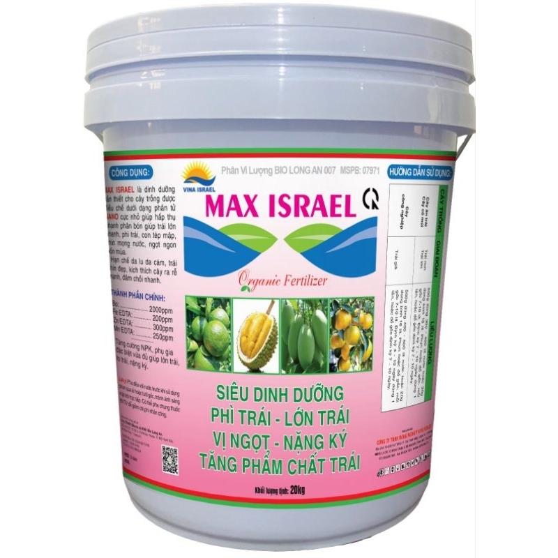 Xô Max Israel 20kg | Shopee Việt Nam