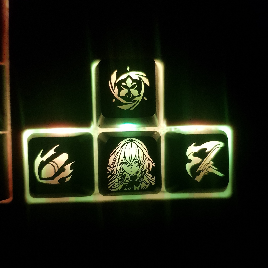 Keycap Xuyên Led Skill E Q Ulti + Avatar Nhân Vật Honkai: Star Rail ...