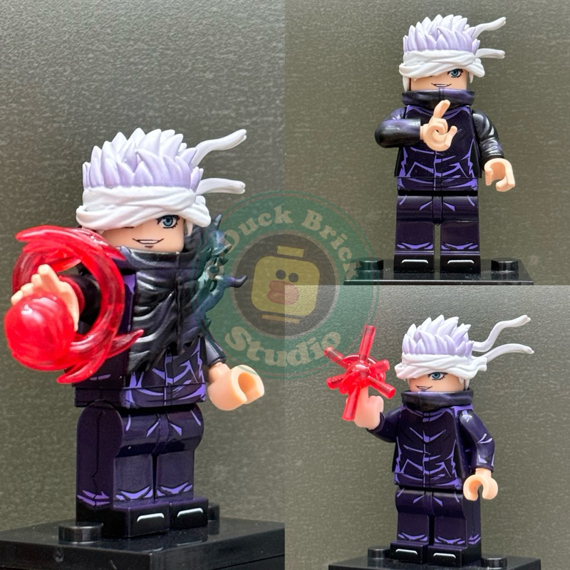 Custom minifigure: Nhân vật Gojo trong anime chú thuật hồi chiến ...