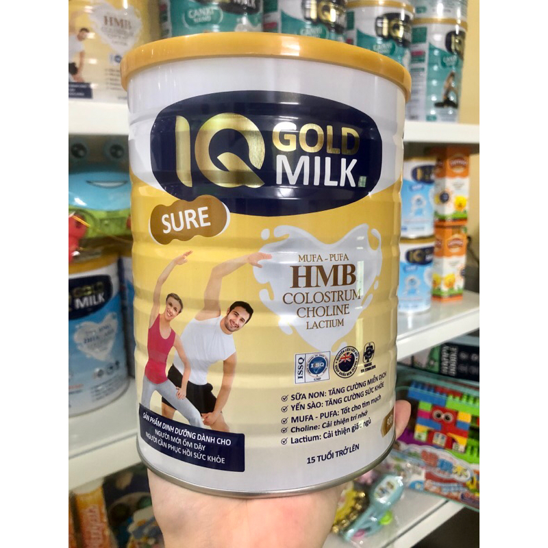 Sữa IQ Gold milk (sản phẩm dinh dưỡng dành cho người mới ốm dậy) | Shopee Việt Nam