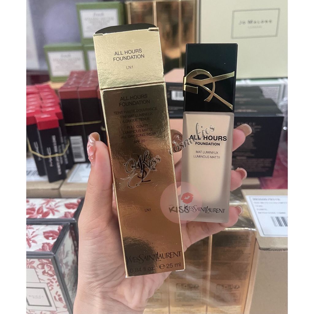 Kem nền YSL All Hours Luminous Matte Foundation 25ml | Shopee Việt Nam