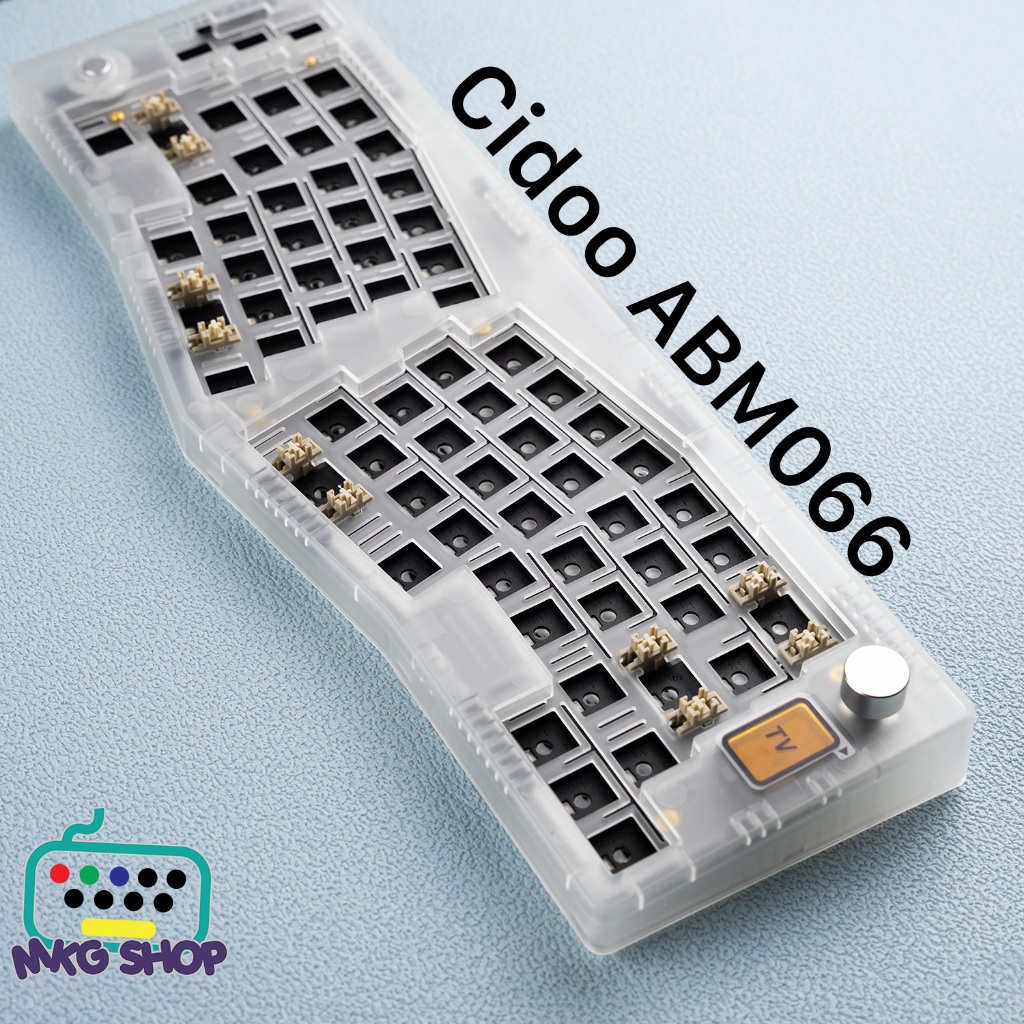 KIT custom ABM066 | Alice layout | 3 modes | Keycap VIA | Mạch xuôi ...