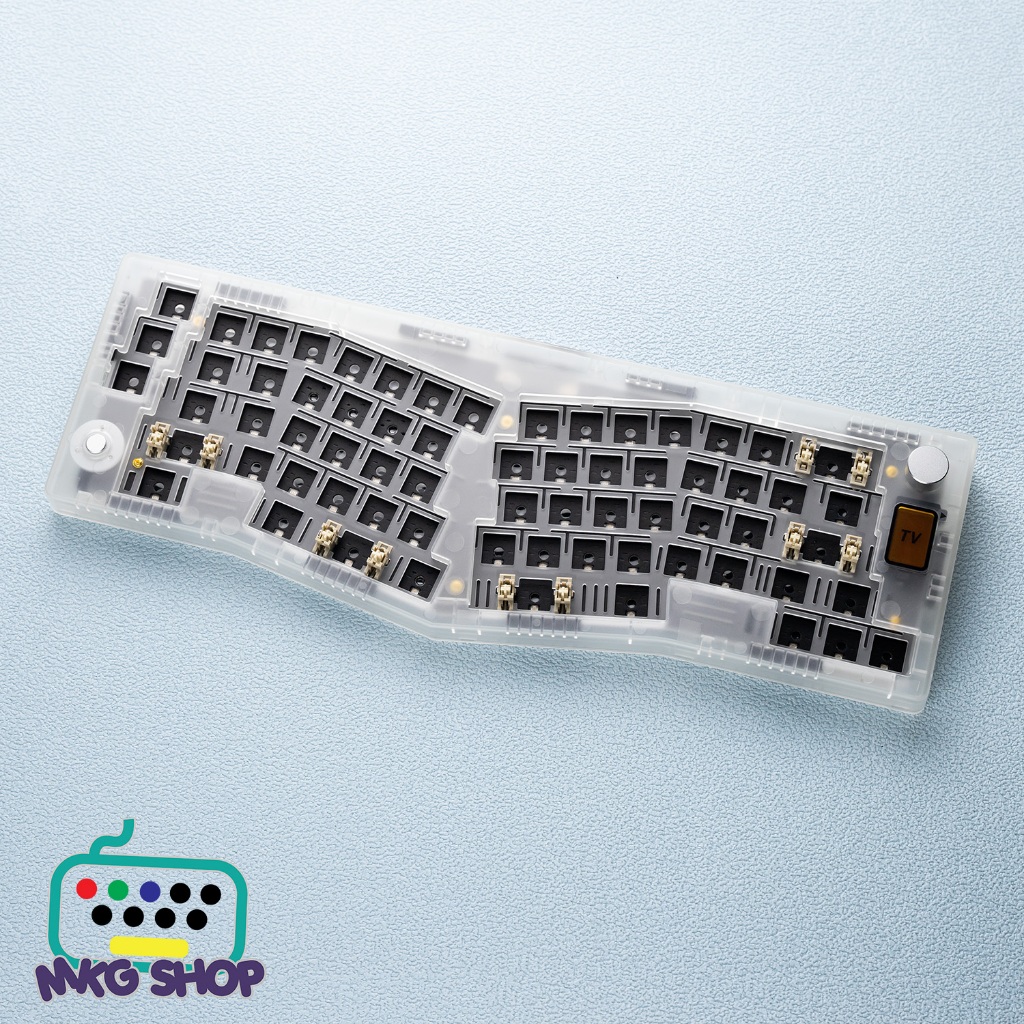 KIT custom ABM066 | Alice layout | 3 modes | Keycap VIA | Mạch xuôi ...