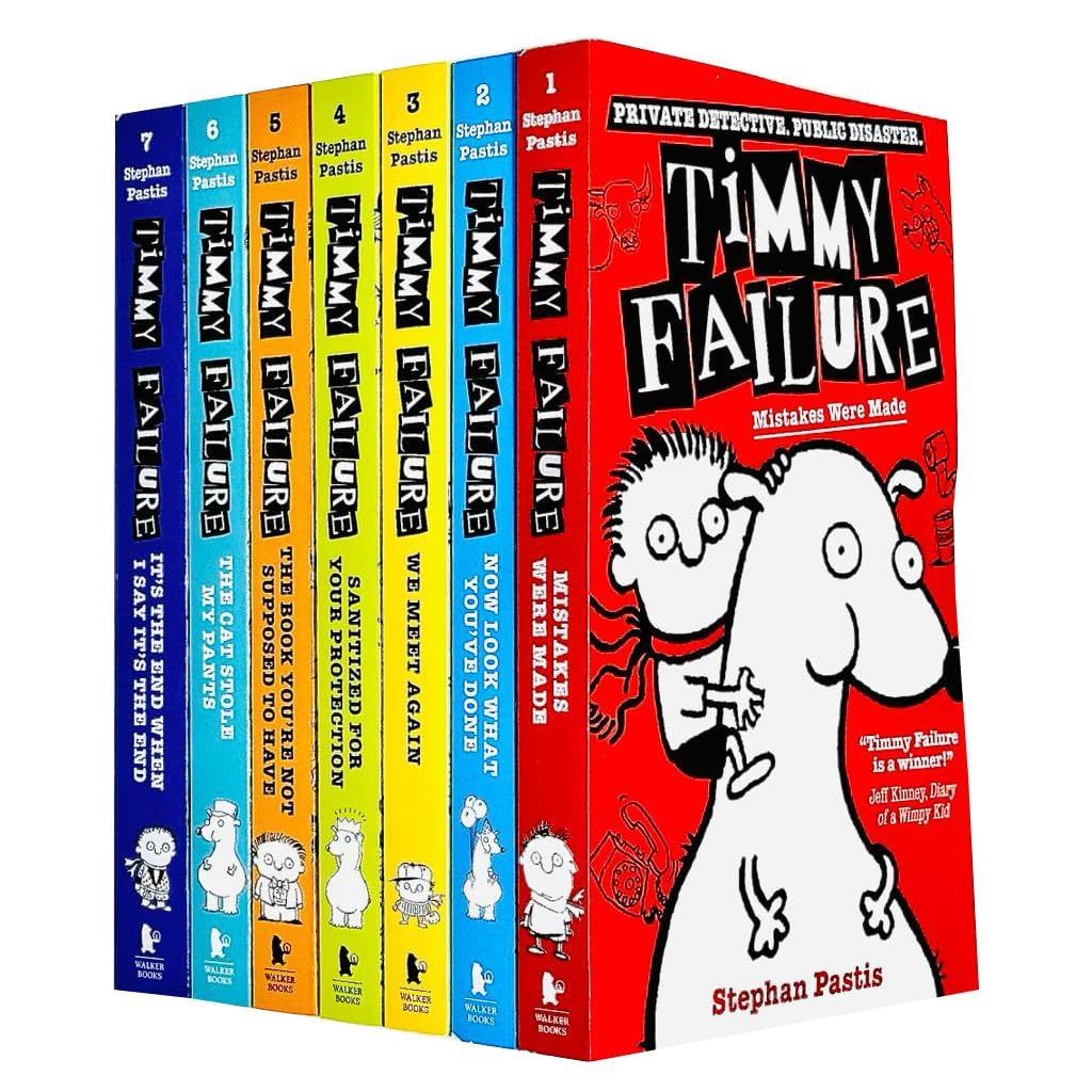 Bộ Sách - Truyện Cậu Bé Timmy Failure 7 Cuốn | Shopee Việt Nam