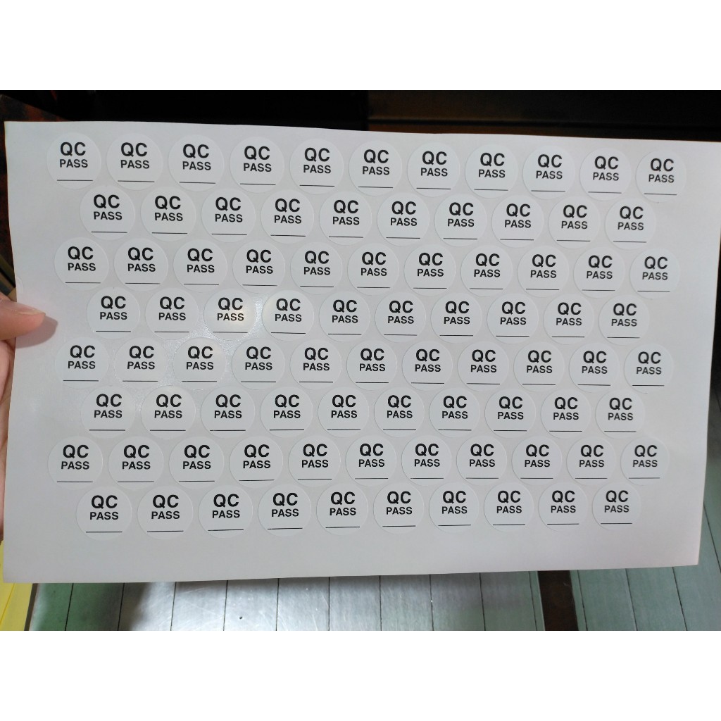 TEM QC PASS - QC HOLD - QC FAIL | Shopee Việt Nam