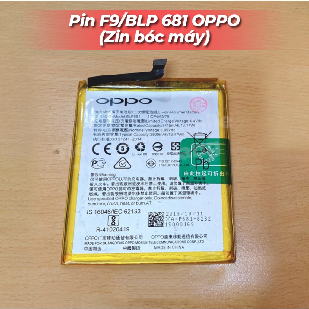 Pin F9/BLP 681 OPPO Bóc Máy | Shopee Việt Nam