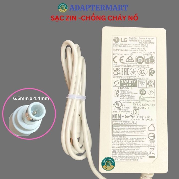 Adapter nguồn màn hình LG 27UL600-W 19v 2.53a hàng hãng | Shopee Việt Nam